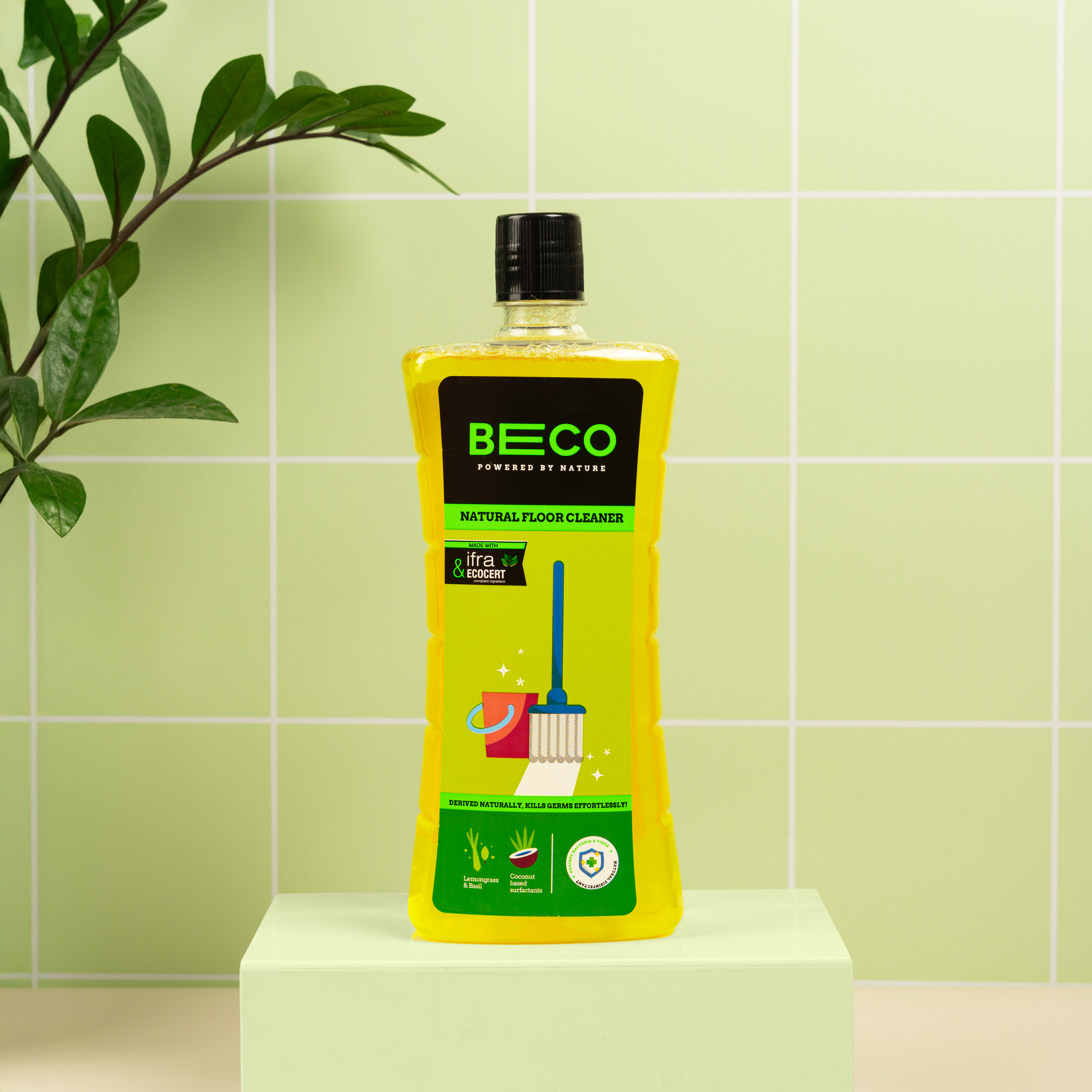Natural Floor Cleaner 1 L | Chemical-Free Clean | BECO