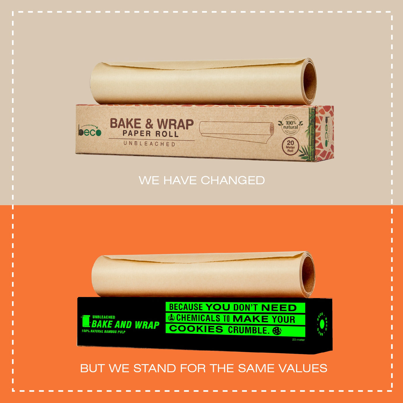 Organic Baking Paper, Chemical-free - 10 mtr